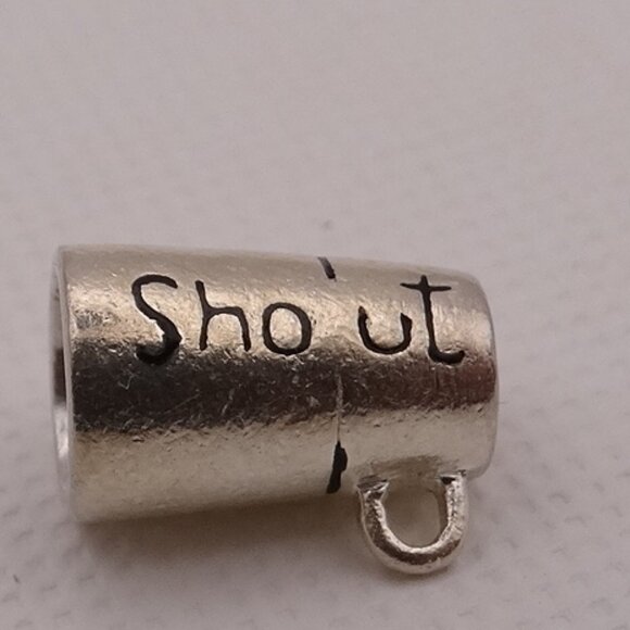 RCI | Jewelry | Rci 925 Sterling Silver Cheerleader Megaphone Charm ...